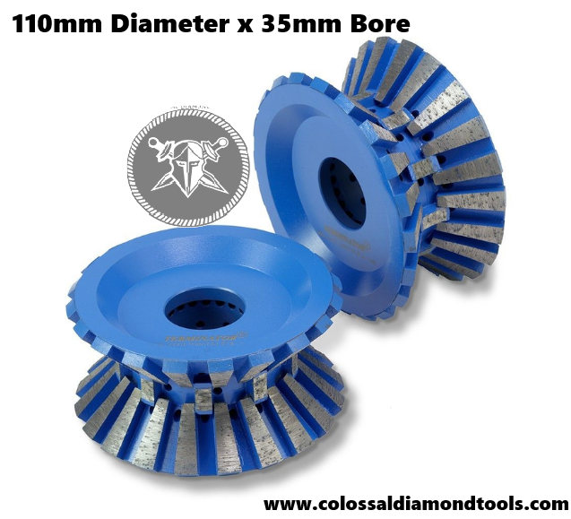 TERMINATOR® Terminator Zoom CNC Closed Breaker 110mm Diameter x 35mm ...