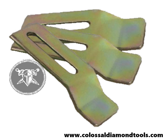 Diamond Tools ZAK Long Sink Clips Brackets 50 Pieces Y0C50 - - Colossal ...