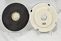 Sentinel 200 Grit Bullnose 6" In Line Pad Snail Lock E1SB6200 ...