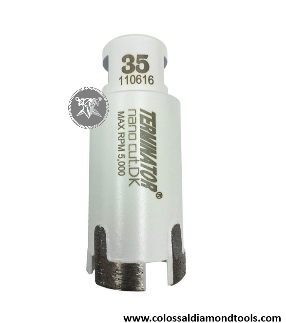 TERMINATOR® Terminator Nano Cut DK Dekton Core Drill 1 3/8" X6TN1375 ...