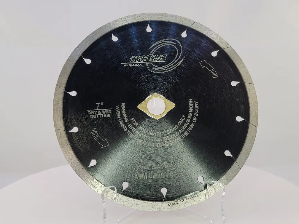 Colossal Diamond Tools 7" Cyclone Continuous Slot — Colossal Diamond ...