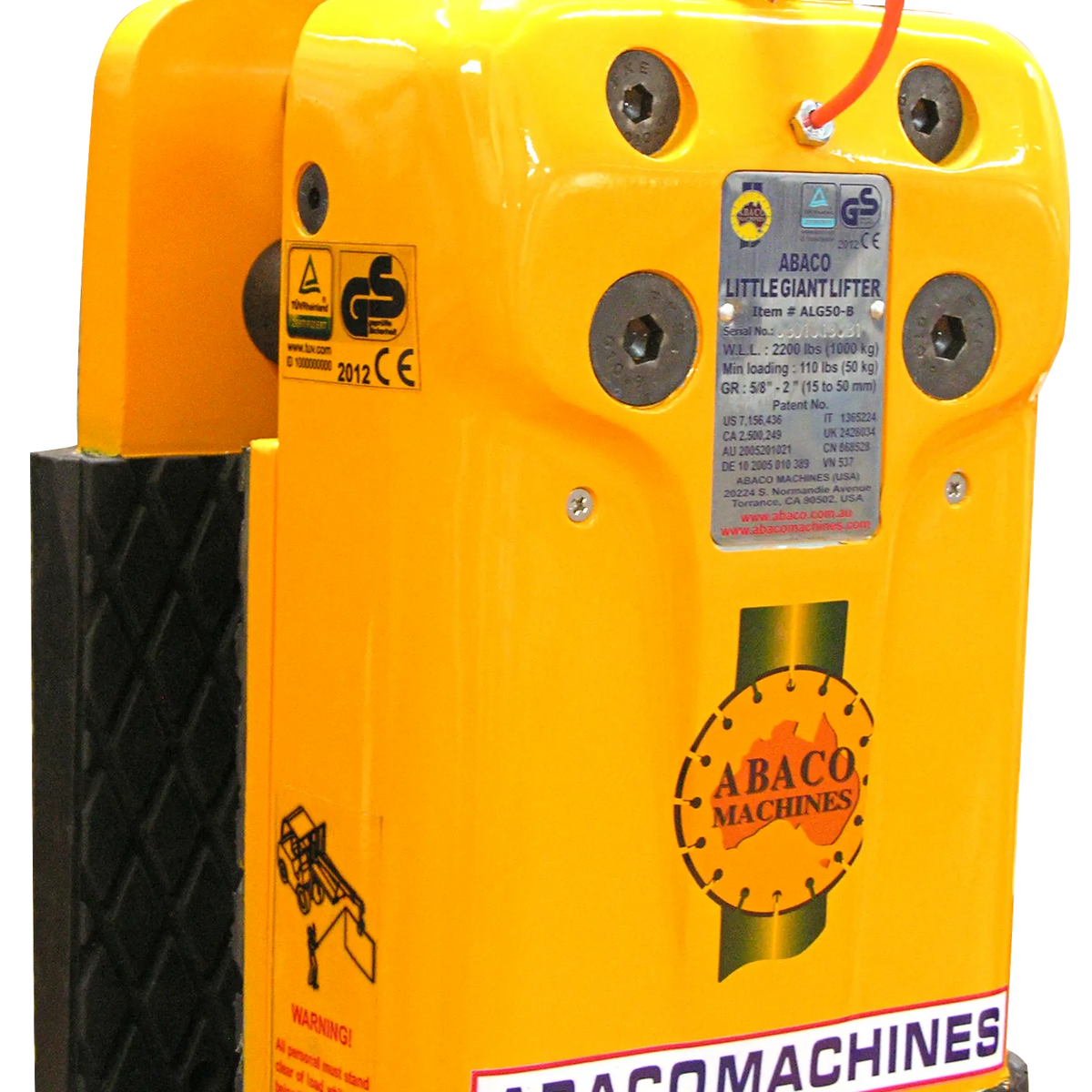 Abaco Abaco Little Giant Lifter 50- Black Rubber M2ALG50B — Colossal ...