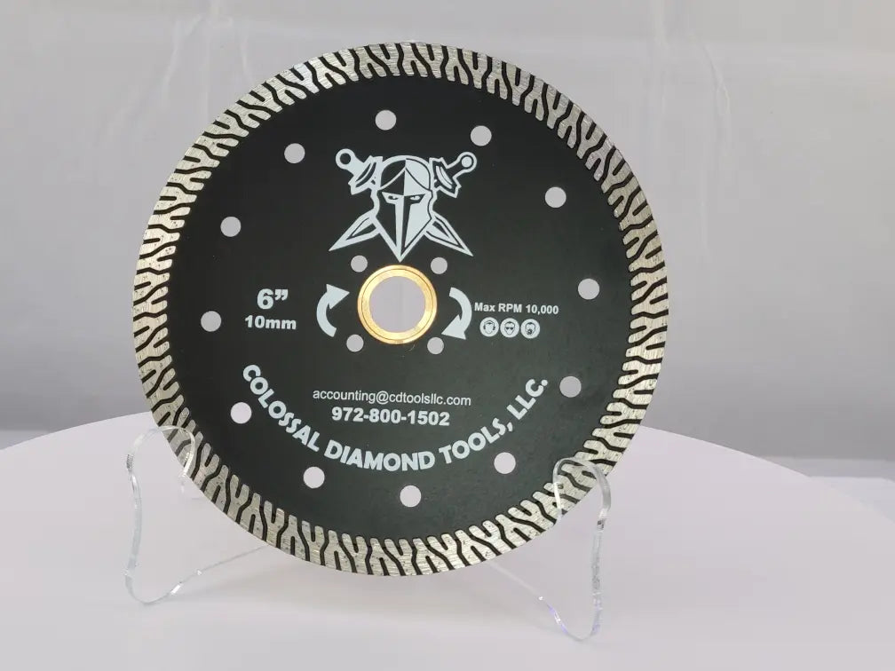 Colossal Diamond Tools CDT 6" Y-Cutter Blade B3Y6 - Colossal Diamond ...