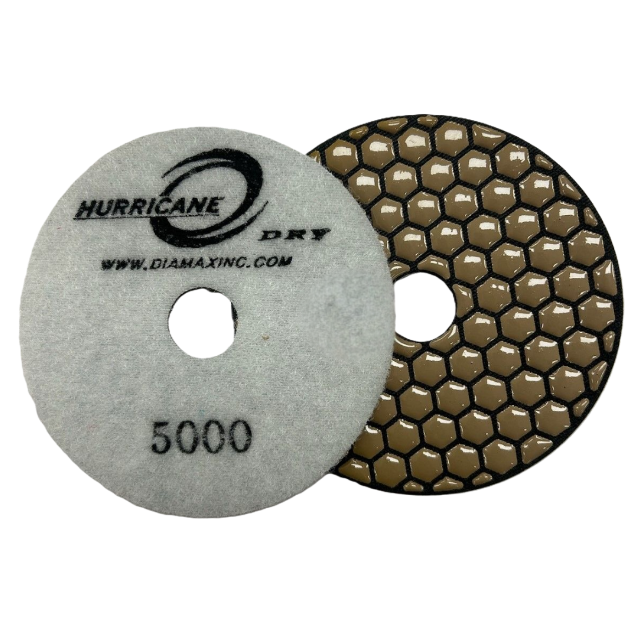 Hurricane Dry Standard Hex Pad 4" Grit 5000 D2H5000 - Colossal Diamond ...