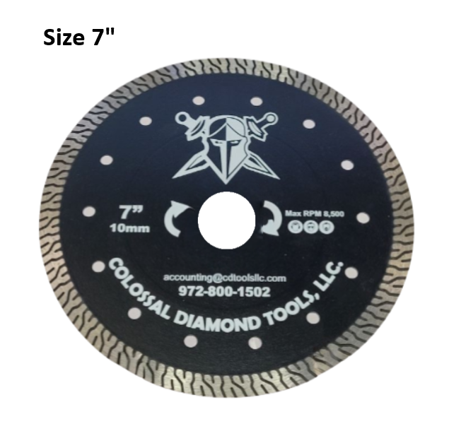 Colossal Diamond Tools CDT 7" Y-Cutter Blade B3Y7 - Colossal Diamond ...