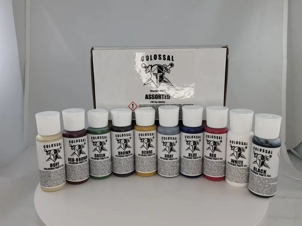 Colossal Diamond Tools Colossal Color Kit Box 10 Count 2 oz. G0COLCK10 ...