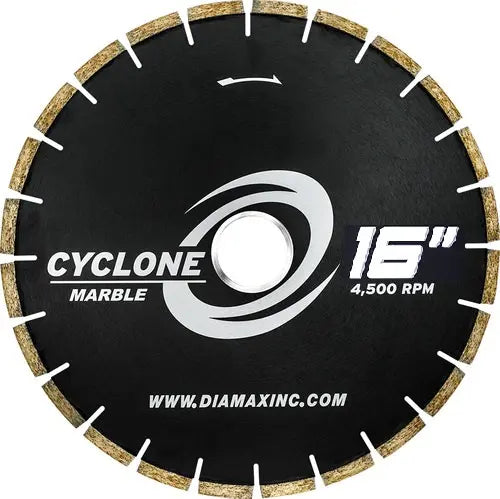 Diamax Cyclone Marble 16" Bridge Saw Blade B10C16 - Colossal Diamond ...