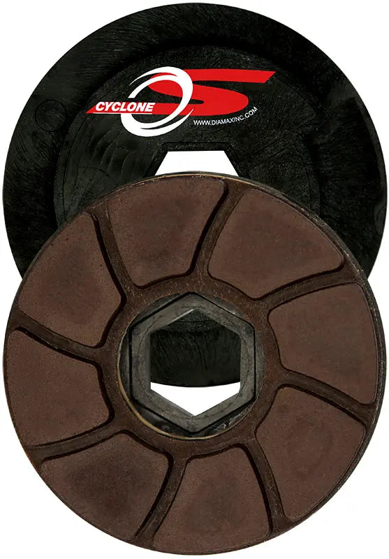 Diamax Cyclone S Straight Edge Wheel 6" W/Snail Lock 1800 Grit ...