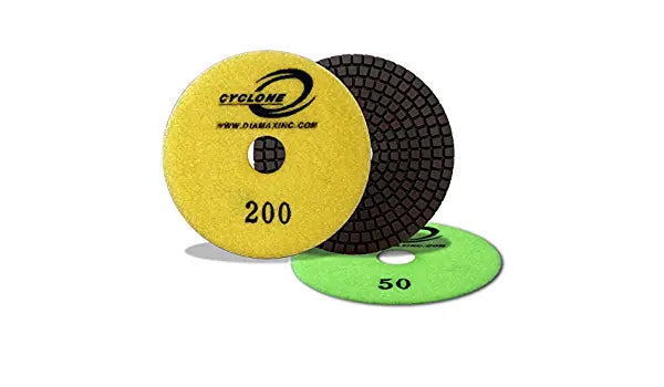 Diamax Cyclone Wet Polishing System R-Series 4" 50 Grit D1CWPSR050 ...