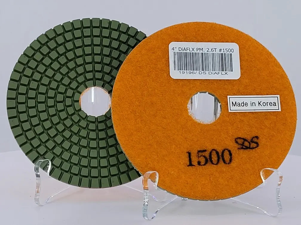 Dongsin Dongsin 4" Wet Pad 1500 Grit D1DS41500 - Colossal Diamond ...