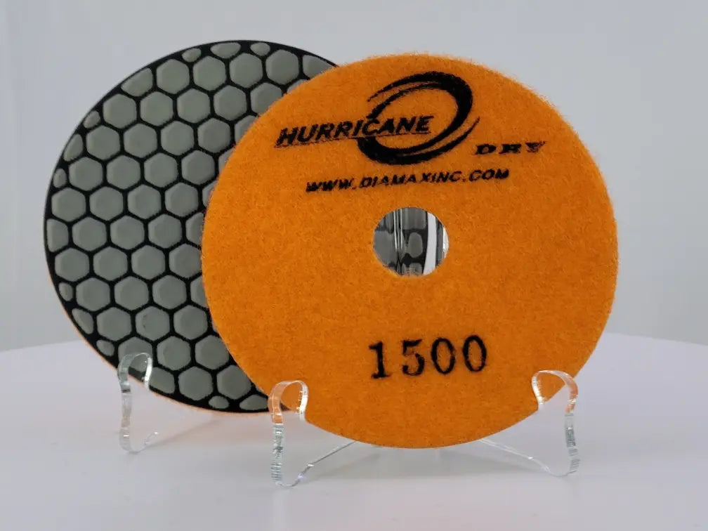 Diamax Hurricane Dry Standard Hex Pad 4" Grit 1500 D2H1500 - Colossal ...
