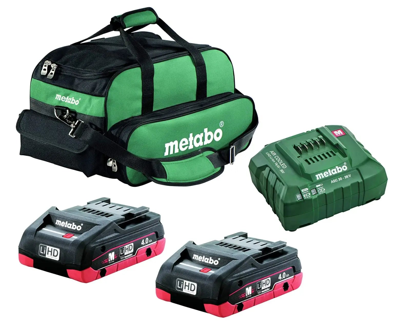 Metabo Metabo Battery Ultra-M 2- 4.0AH LiHD Compact Kit P12MBK40 ...