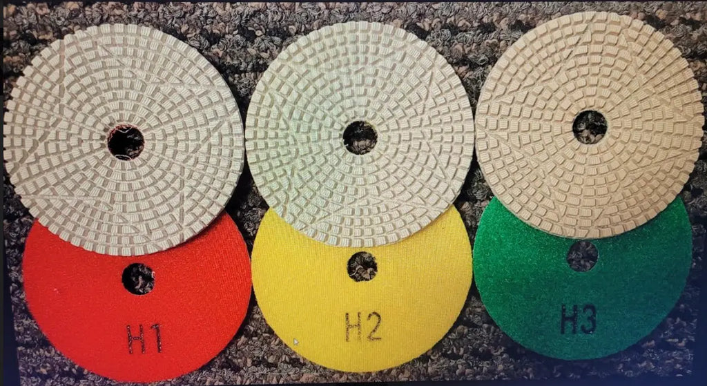3-Step Pads Collection Get it now - Colossal Diamond Tools, LLC