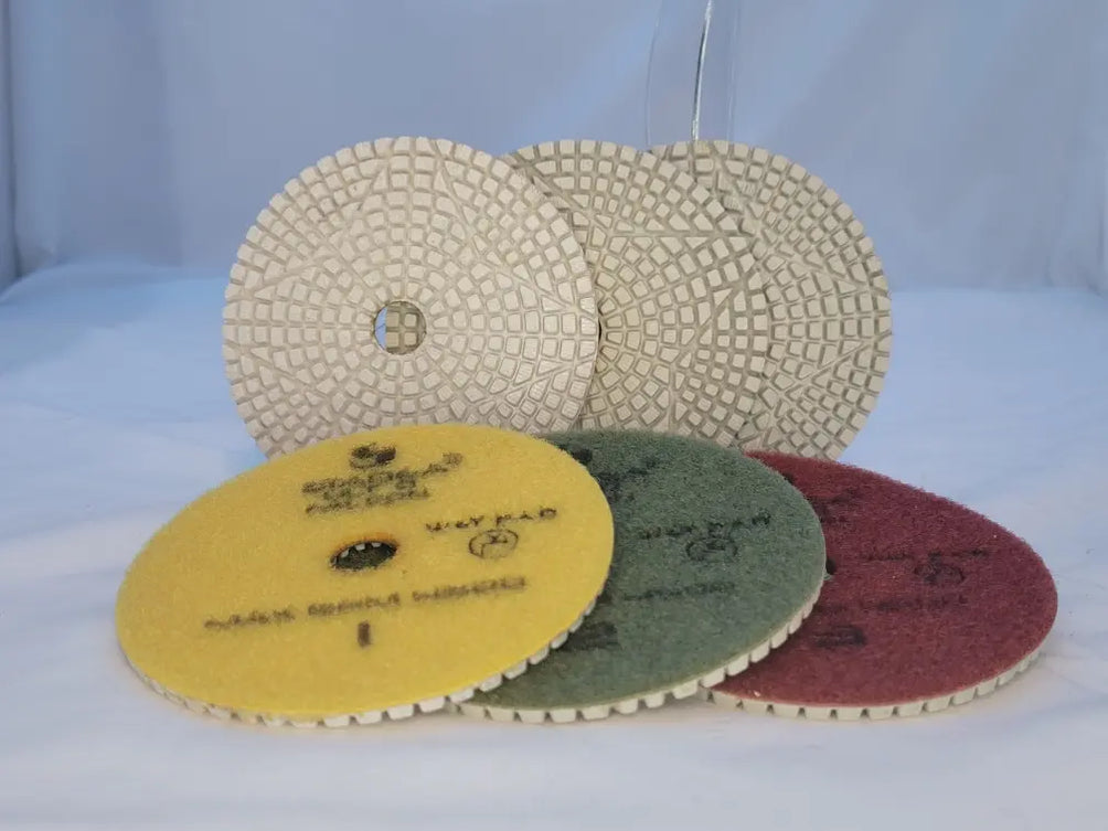 3-Step Pads Collection Get it now - Colossal Diamond Tools, LLC