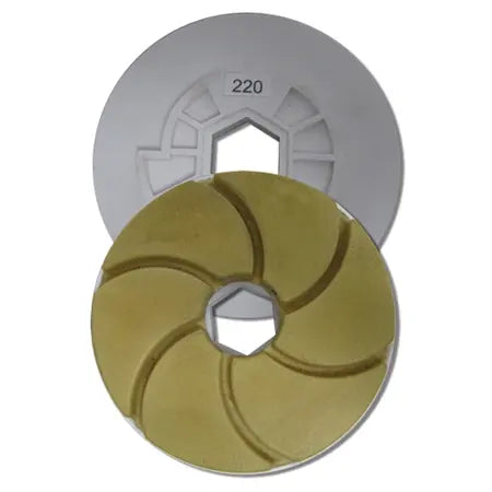 Tenax Tenax 6" Snail Lock Bullnose Quartz Automated Edge Polishing ...