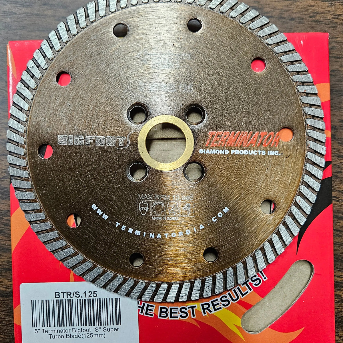 TERMINATOR® Terminator Big Foot 5" Turbo Blade B3TB5 - Colossal ...