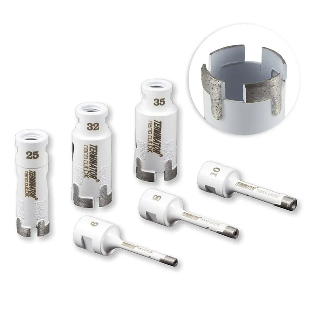 TERMINATOR® Terminator Nano Cut DK Dekton Core Drill 1 1/2" X6TN1500 ...