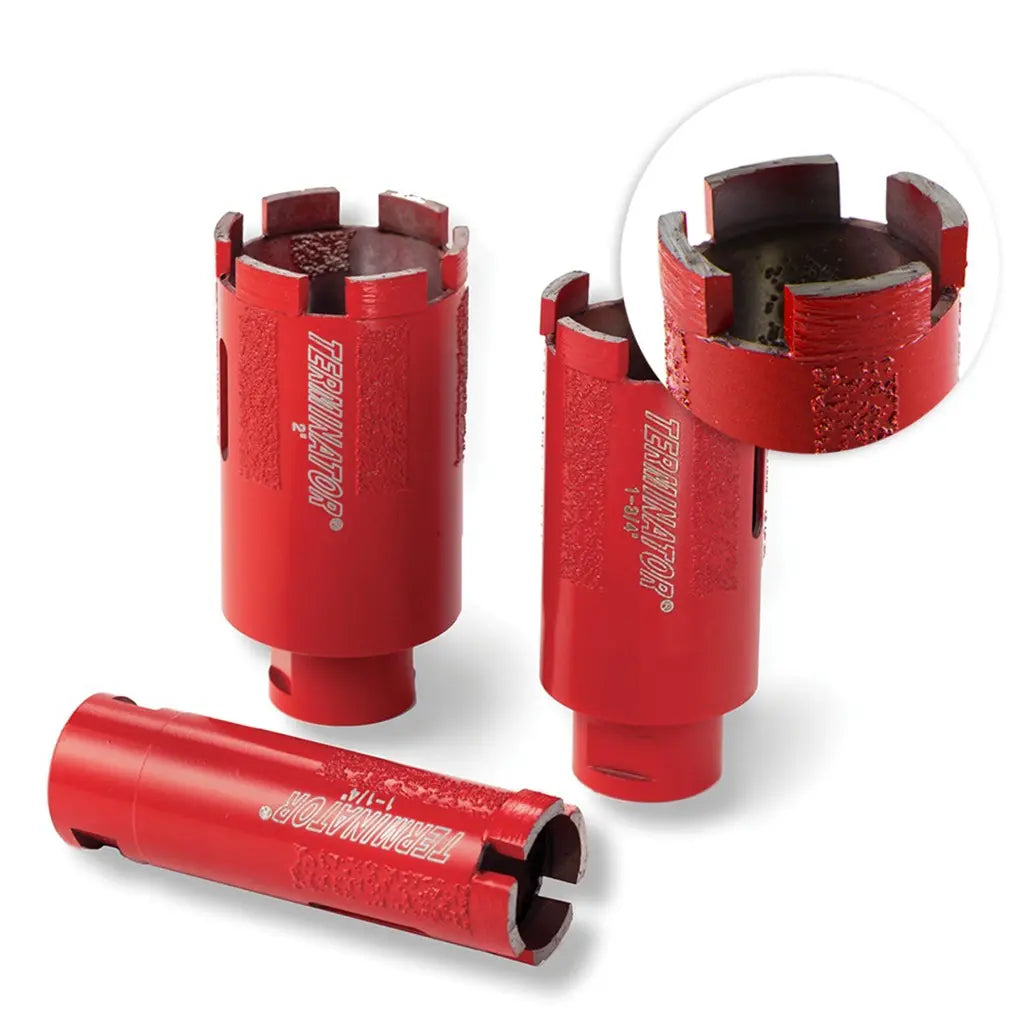 TERMINATOR® Terminator Segmented Core Drill with Side Protection 2 ...