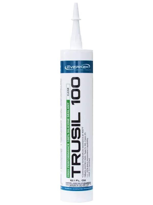 Everkem Diversified Product TruSil 100 White - 100% Acetony Silicone ...