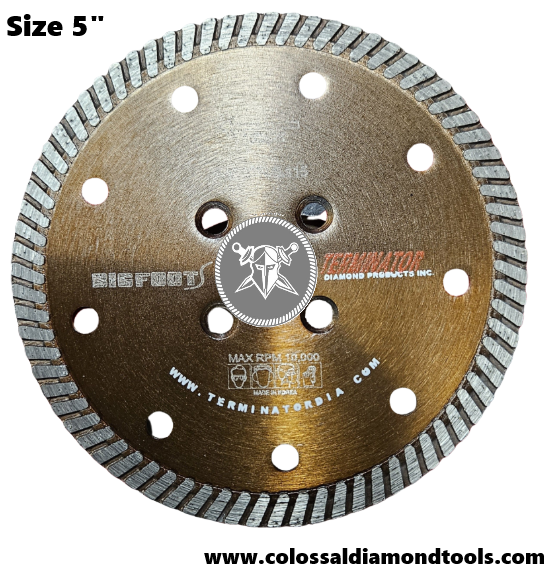TERMINATOR® Terminator Big Foot 5" Turbo Blade B3TB5 - Colossal ...