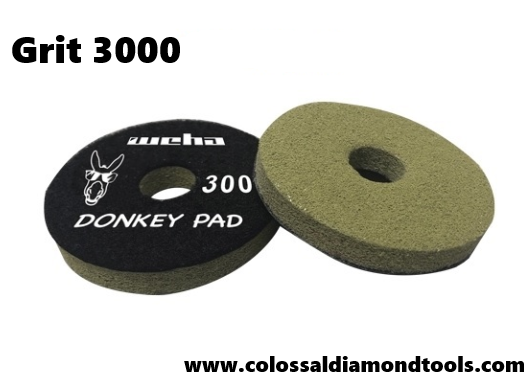 Weha Weha 6" Donkey Pad 3000 Grit D6WD63000 - Colossal Diamond Tools ...